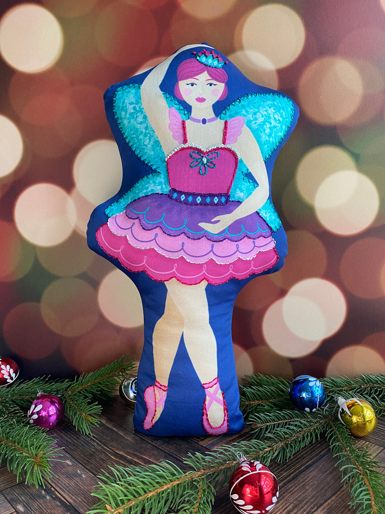 Sugar Plum Fairy Doll: Cut & Sew Panel – Betz White's Shop