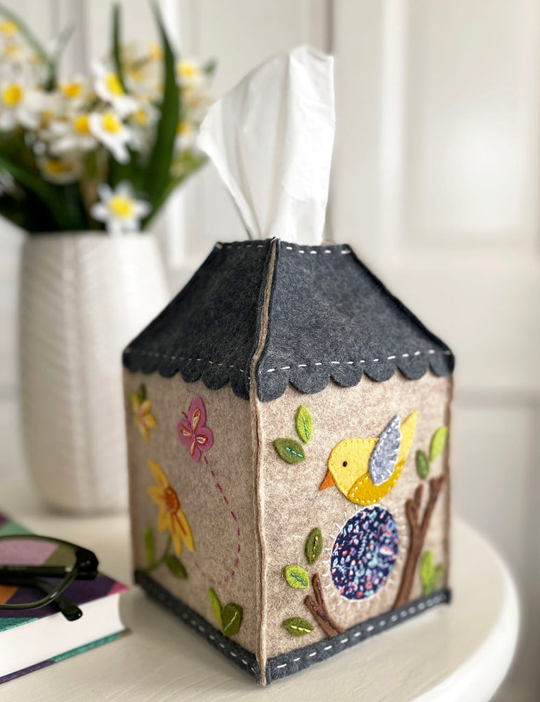 Birdhouse Tissue Box Pattern – Betz White's Shop