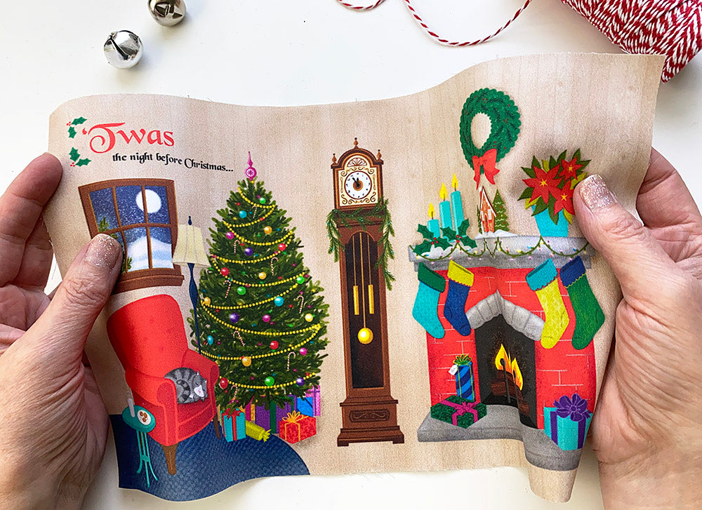 A Visit from St. Nicholas - Printed Panel – Betz White's Shop